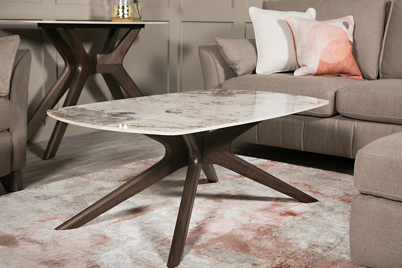 Ariya Coffee Table - Brown – J Mccourt Furniture