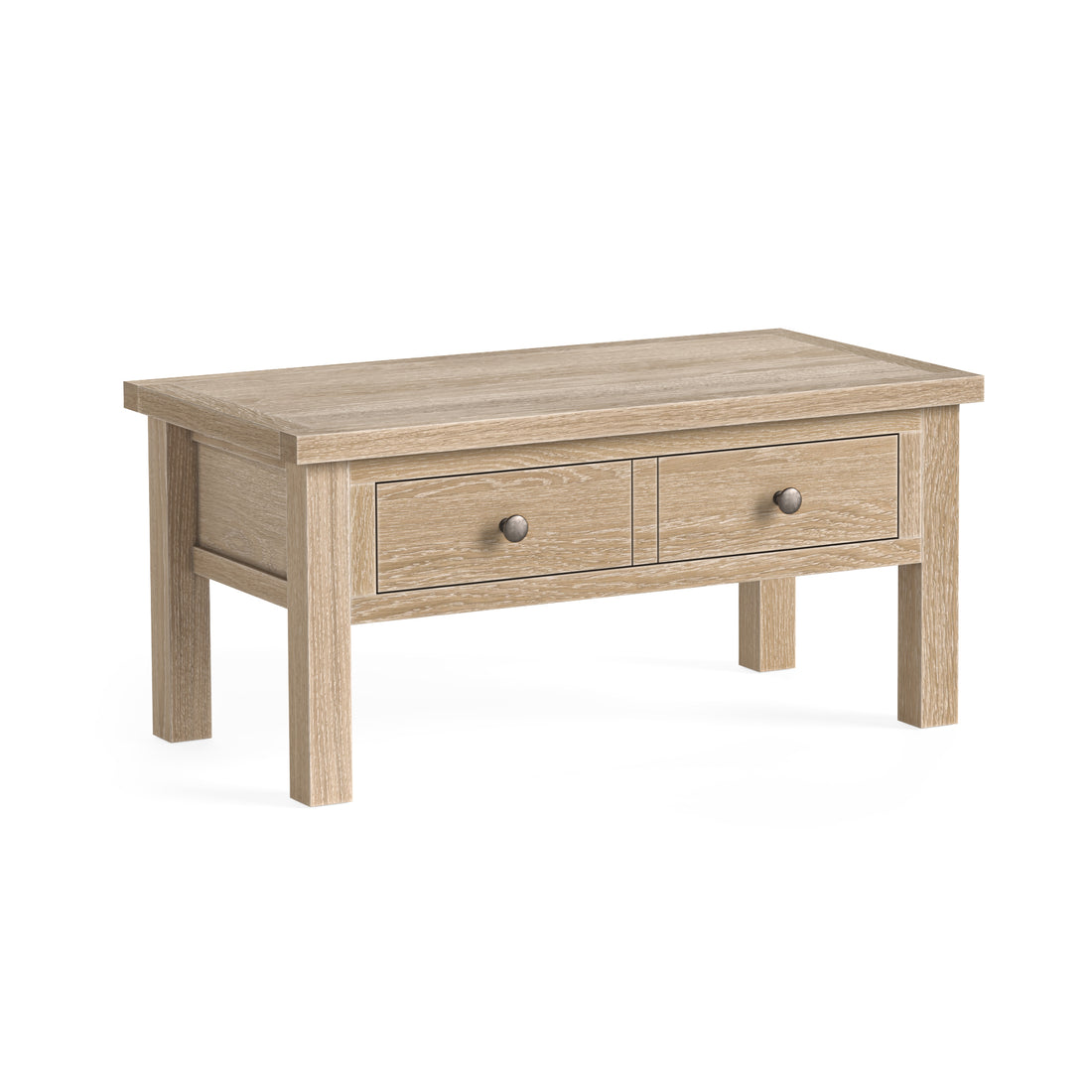 Modern Country Coffee Table - Oak – J Mccourt Furniture