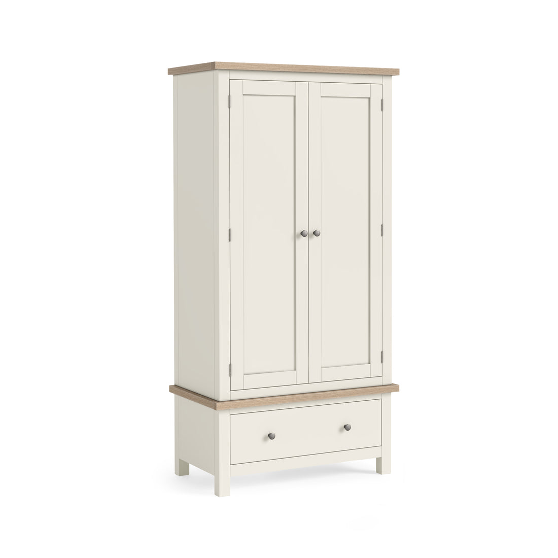 Modern Country Gents Wardrobe - Coconut – J Mccourt Furniture
