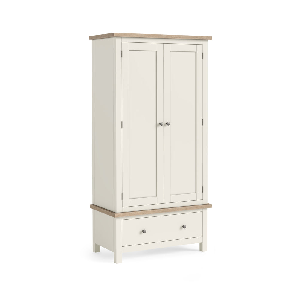 Modern Country Gents Wardrobe - Coconut – J Mccourt Furniture